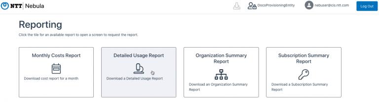 Detailed Azure Usage Report – Nebula Documentation